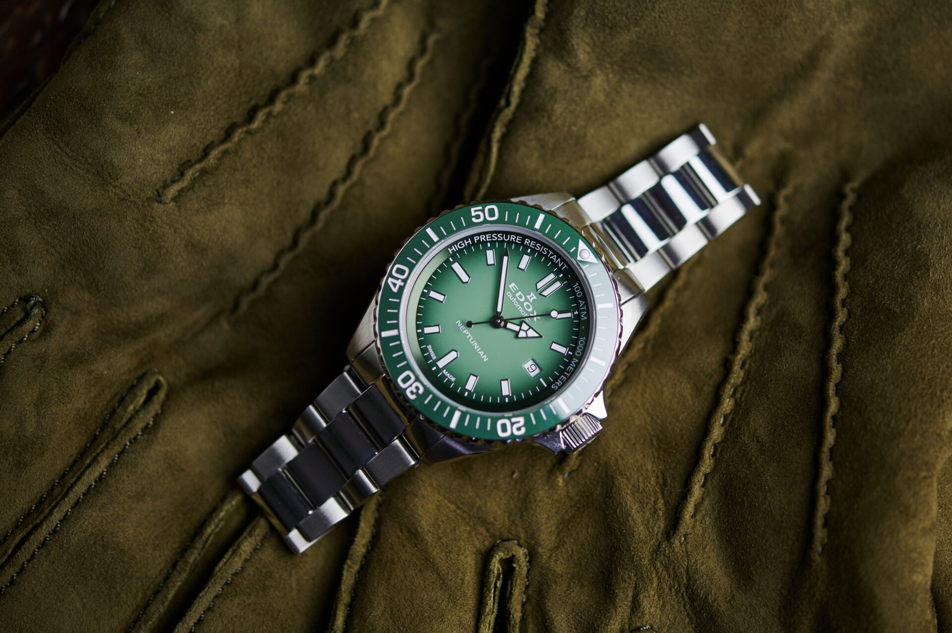 Pritajena morska neman: Edox (Sky Diver) Neptunian - Sat na ruci